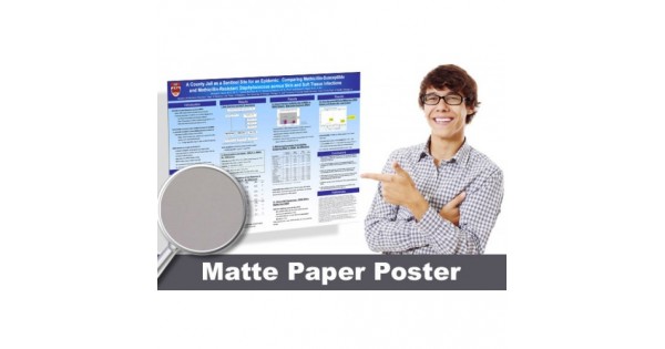 Matte Paper Poster Printing | Scientific, Research, Medical Matte ...